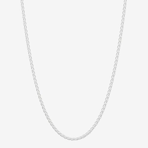 Click here for Made in Italy Womens Sterling Silver 24 Inch Wheat... prices
