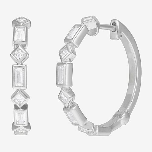 Click here for Diamonart Womens Lab Created White Cubic Zirconia... prices