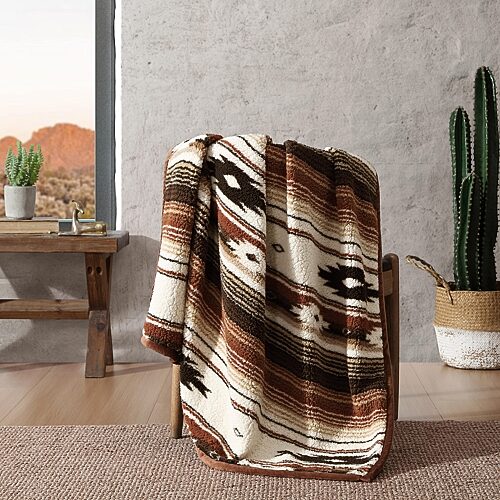 Click here for Wrangler Coyote Sands 50x60 Washable Throw  One Si... prices