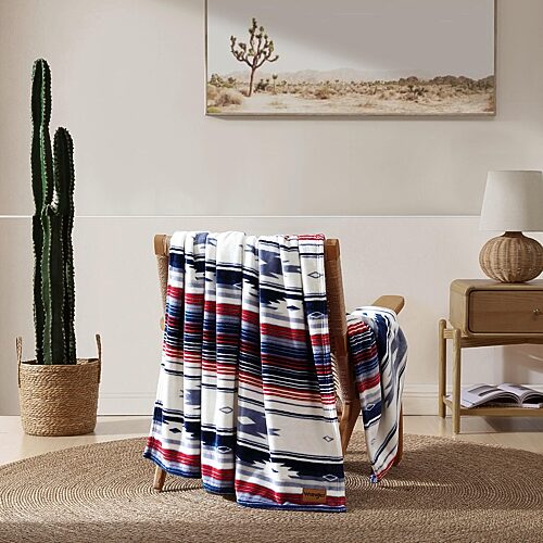 Click here for Wrangler Coyote Sands 50x70 Washable Throw  One Si... prices
