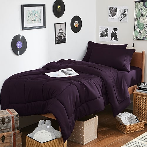 Click here for 7PC Campus Ready Dorm Twin XL Complete Bedding Set... prices