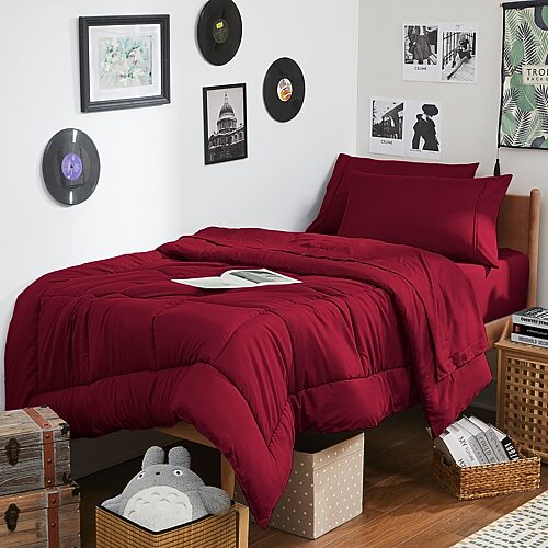 Click here for 7PC Campus Ready Dorm Twin XL Complete Bedding Set... prices