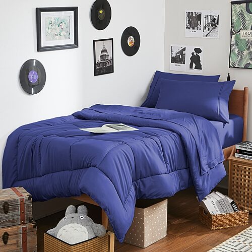Click here for 7PC Campus Ready Dorm Twin XL Complete Bedding Set... prices