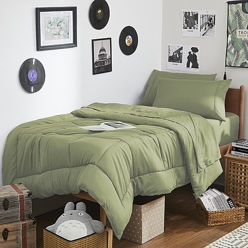 Click here for 7PC Campus Ready Dorm Twin XL Complete Bedding Set... prices