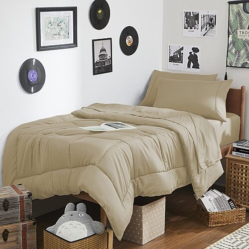 Click here for 7PC Campus Ready Dorm Twin XL Complete Bedding Set... prices