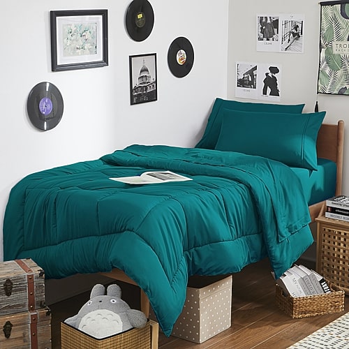 Click here for 7PC Campus Ready Dorm Twin XL Complete Bedding Set... prices