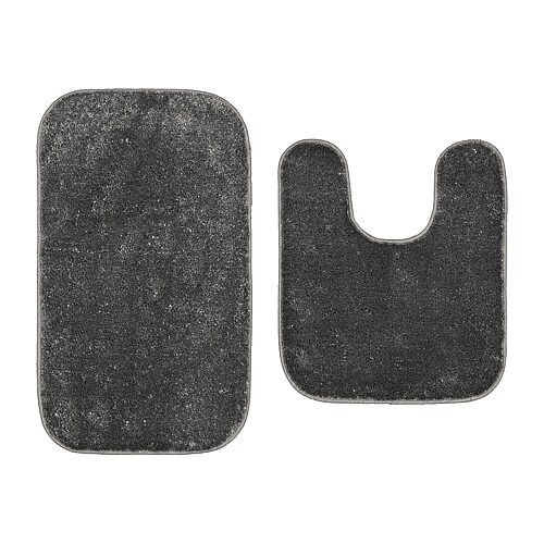 Click here for Garland Rug Gramercy Bath Rug Set  One Size  Gray prices