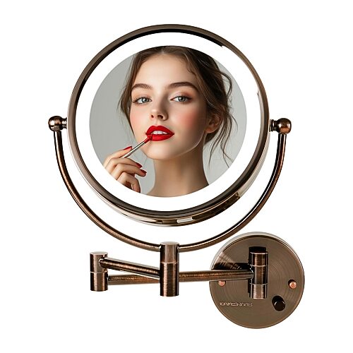 Click here for Ovente Wall Mounted 7X Magnification Makeup Mirror... prices