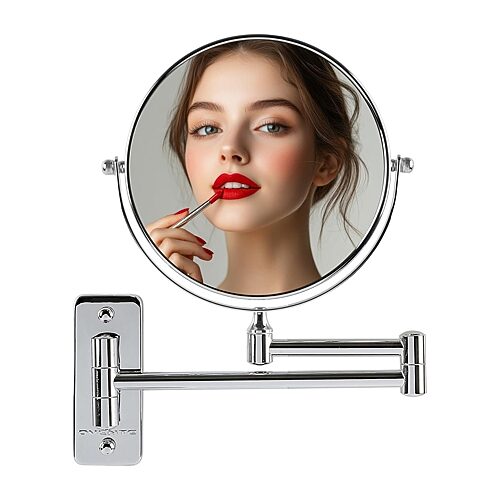 Click here for Ovente Wall Mounted 10X Magnification Makeup Mirro... prices