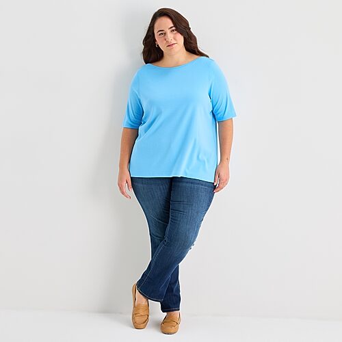 Click here for St. Johns Bay Womens Plus Easy-on + Easy-off Boat... prices
