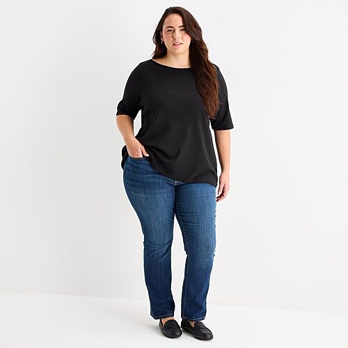 Click here for St. Johns Bay Womens Plus Easy-on + Easy-off Boat... prices