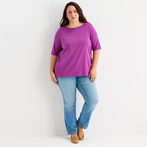 Click here for St. Johns Bay Womens Plus Easy-on + Easy-off Boat... prices