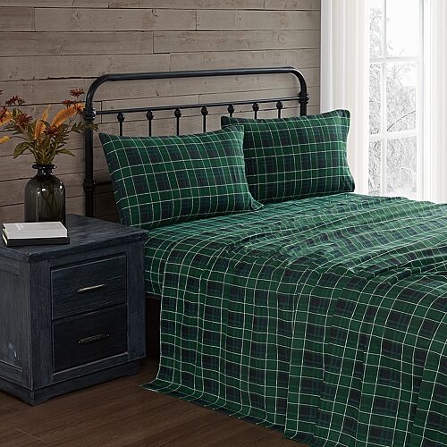 Click here for Truly Soft Tartan Plaid Flannel Sheet Set prices