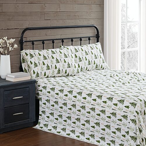 Click here for Truly Soft Trees Flannel Sheet Set prices