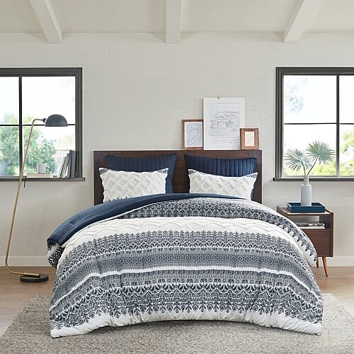 Click here for Ink+Ivy Mila Chenille 3-Pc. Comforter Set  Full/Qu... prices