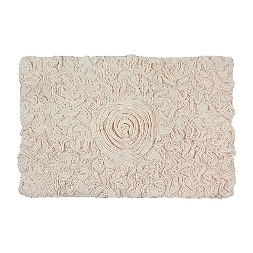 Click here for Home Weavers Bell Flower Bath Rug  17 x 24 - Natur... prices