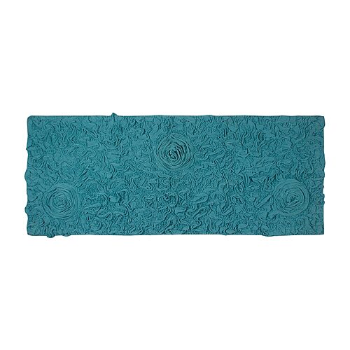 Click here for Home Weavers Bell Flower Runner Bath Rug  21 x 54... prices