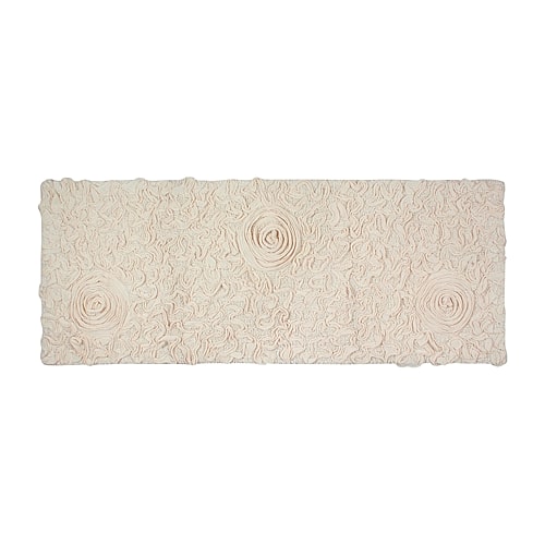 Click here for Home Weavers Bell Flower Runner Bath Rug  21 x 54... prices