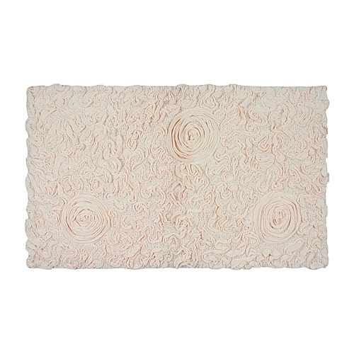Click here for Home Weavers Bell Flower Bath Rug  24 x 40 - Natur... prices