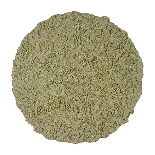 Click here for Home Weavers Inc Bellflower 30 Inch Round Bath Rug... prices