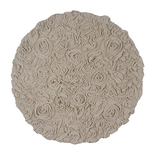 Click here for Home Weavers Bell Flower Bath Rug  30 Round - Line... prices