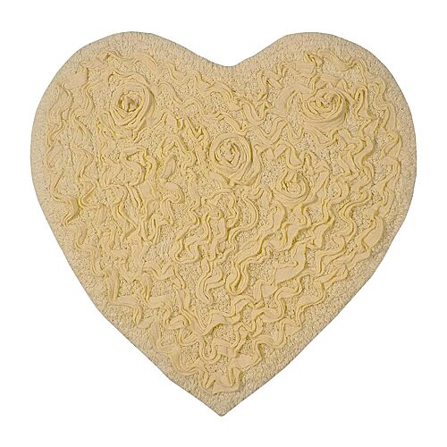 Click here for Home Weavers Bell Flower Heart Bath Rug  25 x 25 -... prices