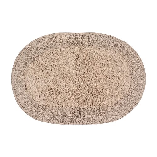 Click here for Home Weavers Double Ruffle Bath Rug  17 x 24 - Lin... prices
