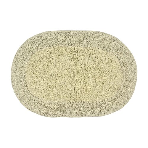 Home Weavers Double Ruffle Bath Rug  17 x 24 - Sage