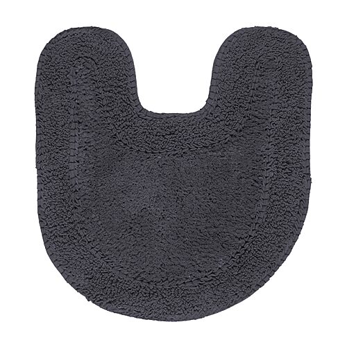 Click here for Home Weavers Double Ruffle Bath Rug  20 x 20 - Gra... prices