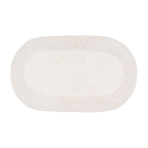 Home Weavers Double Ruffle Bath Rug  21 x 34 - Natural