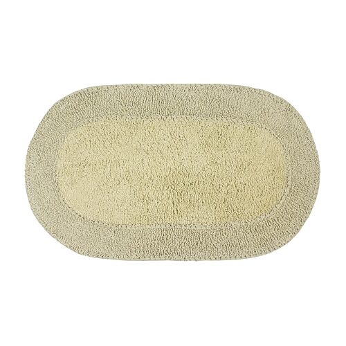 Home Weavers Double Ruffle Bath Rug  21 x 34 - Sage