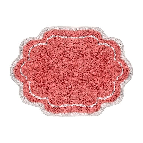 Click here for Home Weavers Allure Bathroom Rug  17 x 24 - Coral prices