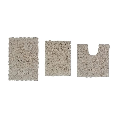 Click here for Home Weavers Inc Bellflower 3-pc. Quick Dry Bath R... prices