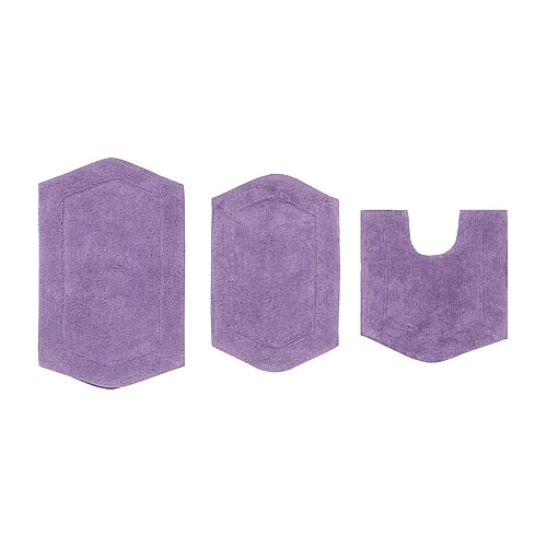 Click here for Home Weavers Waterford 3-Pc. Bath Rug Set - Lavend... prices