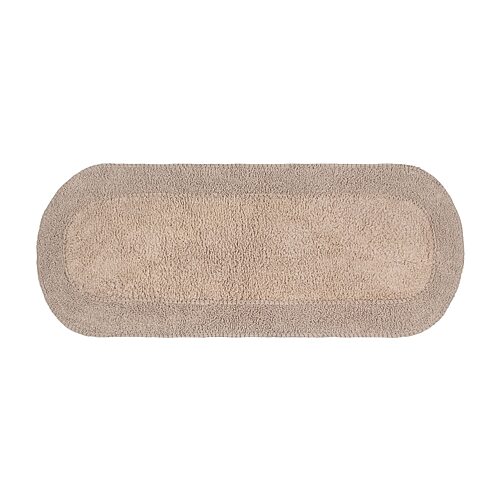 Click here for Home Weavers Double Ruffle Bath Rug  21 x 54 - Lin... prices