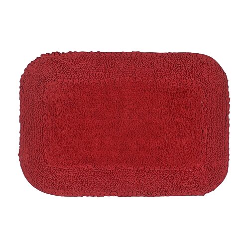 Click here for Home Weavers Radiant Bath Rug  17 x 24 - Red prices