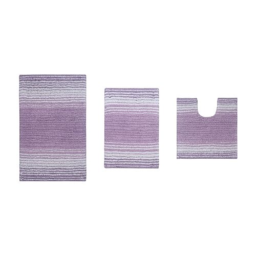 Click here for Home Weavers Inc Gradation 3-pc. Quick Dry Bath Ru... prices