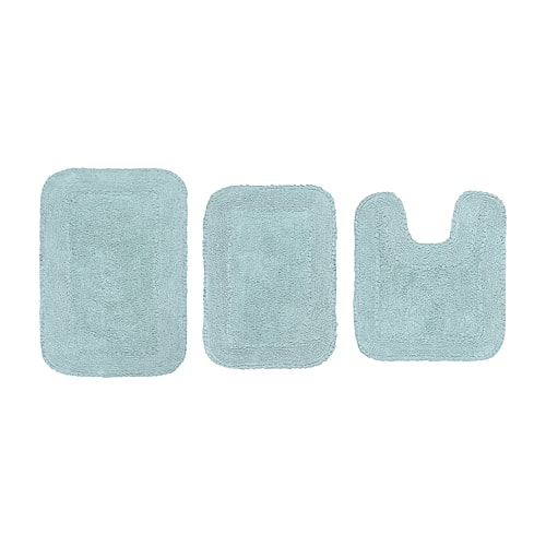 Click here for Home Weavers Inc Radiant 3-pc. Quick Dry Bath Rug... prices