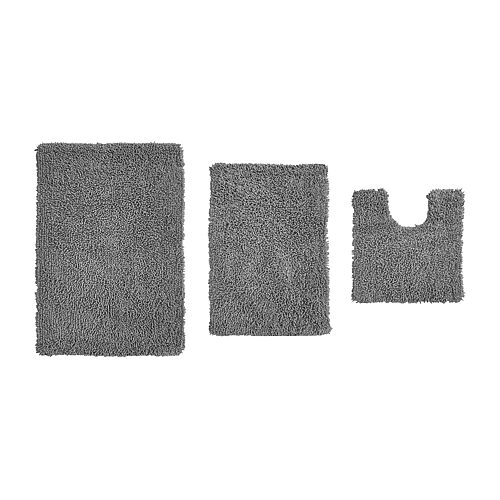 Click here for Home Weavers Fantasia 3-Pc. Bath Rug Set - Grey prices