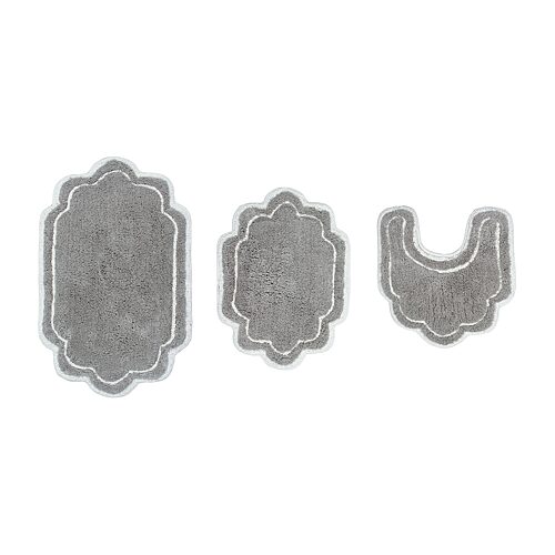 Click here for Home Weavers Inc Allure 3-pc. Quick Dry Bath Rug S... prices