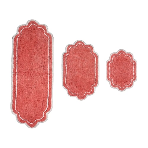Click here for Home Weavers Allure Bathroom 3-Pc. Bath Rug Set -... prices