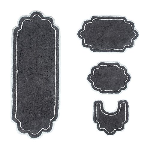 Click here for Home Weavers Inc Allure 4-pc. Quick Dry Bath Rug S... prices