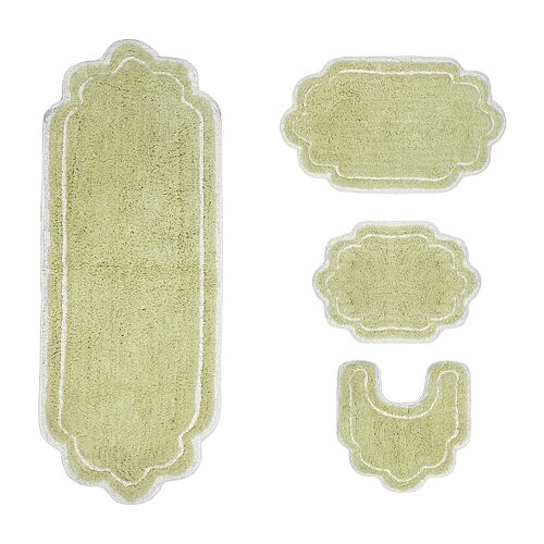 Click here for Home Weavers Inc Allure 4-pc. Quick Dry Bath Rug S... prices