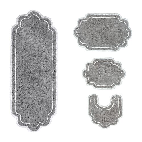 Click here for Home Weavers Inc Allure 4-pc. Quick Dry Bath Rug S... prices
