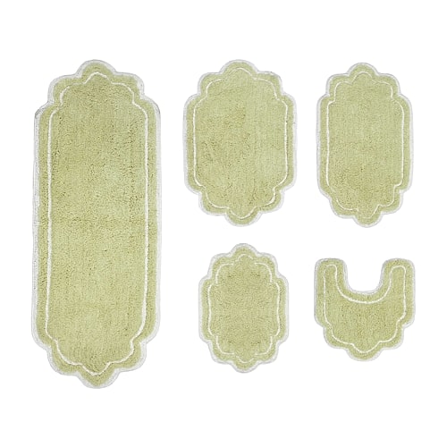 Click here for Home Weavers Inc Allure 5-pc. Quick Dry Bath Rug S... prices