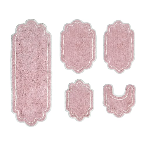 Click here for Home Weavers Inc Allure 5-pc. Quick Dry Bath Rug S... prices
