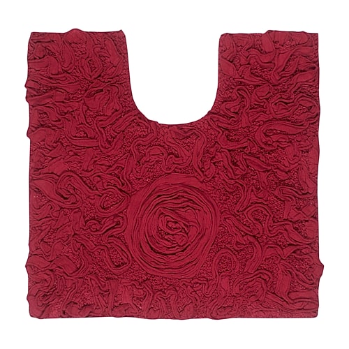 Home Weavers Modesto Bath Rug  20 x 20 - Red