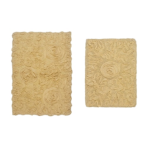 Click here for Home Weavers Bell Flower 2-Pc. Bath Rug Set - Butt... prices