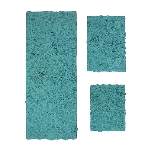 Click here for Home Weavers Inc Bellflower 3-pc. Quick Dry Bath R... prices