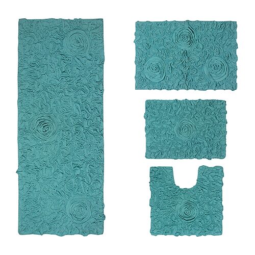 Click here for Home Weavers Inc Bellflower 4-pc. Quick Dry Bath R... prices